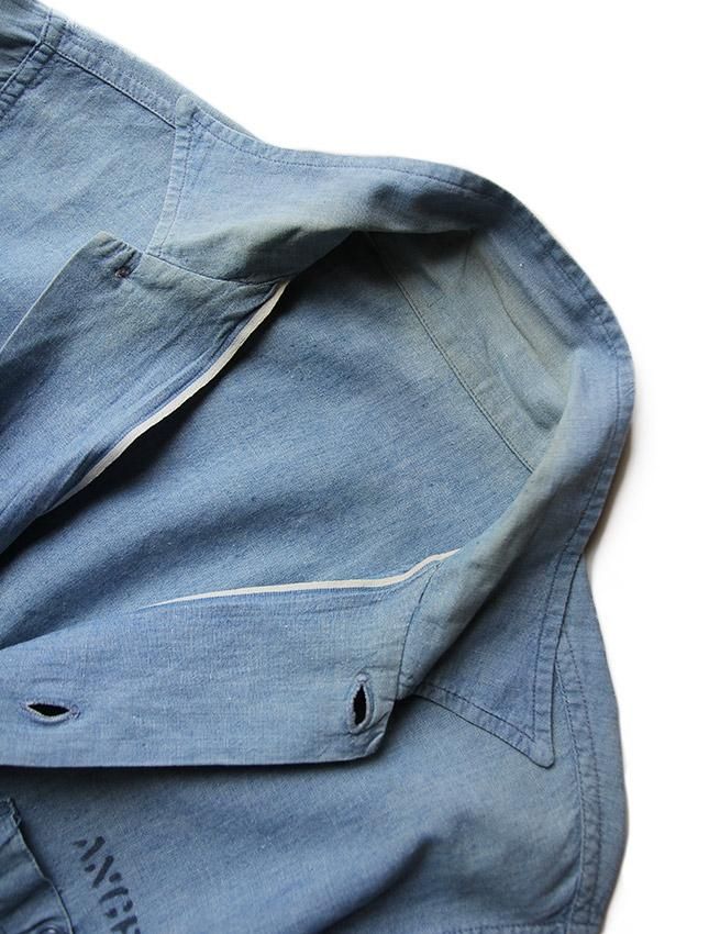 50s US NAVY CHAMBRAY SHIRT - MATIN, VINTAGE OUTFITTERS 50s US NAVY CHAMBRAY SHIRT - MATIN, VINTAGE OUTFITTERS