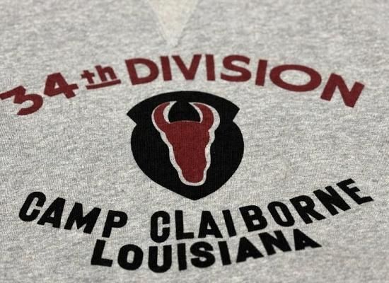 ウエアハウス 34TH DIVISION セットインスリーブプリント ウエアハウス 34TH DIVISION セットインスリーブプリント