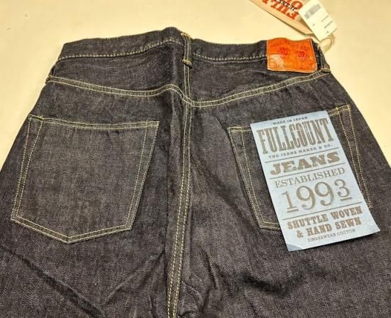 FULLCOUNT 0105XXW Wide Denim Heavy Oz (One Wash) - TRAVIS FULLCOUNT 0105XXW Wide Denim Heavy Oz (One Wash) - TRAVIS