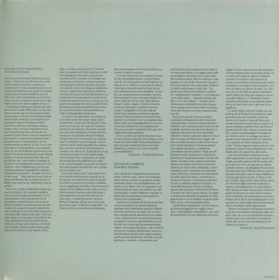 Horowitz The Last Recording Lp Record Vinyl