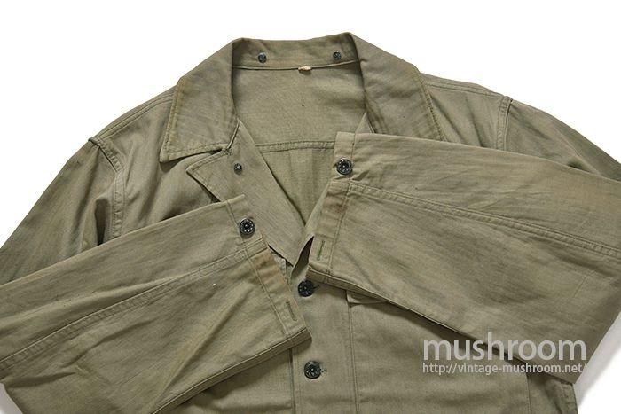 WW2 U.S.NAVY HBT UTILITY JACKET - 古着屋 | mushroom WW2 U.S.NAVY HBT UTILITY JACKET - 古着屋 | mushroom