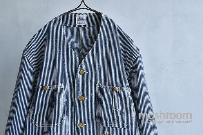 Lee HICKORY-STRIPE ENGINEER JACKET - 古着屋 | mushroom Lee HICKORY-STRIPE ENGINEER JACKET - 古着屋 | mushroom