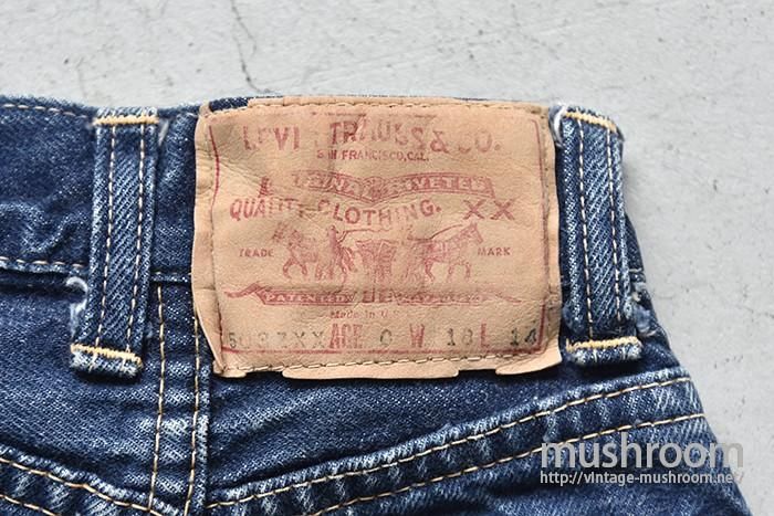 LEVI'S 503ZXX JEANS(AGE 0) - 古着屋 | mushroom LEVI'S 503ZXX JEANS(AGE 0) - 古着屋 | mushroom