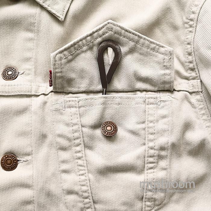 LEVI'S 519-1122 BIGE PIQUE JACKET(BIG SIZE) - 古着屋 LEVI'S 519-1122 BIGE PIQUE JACKET(BIG SIZE) - 古着屋
