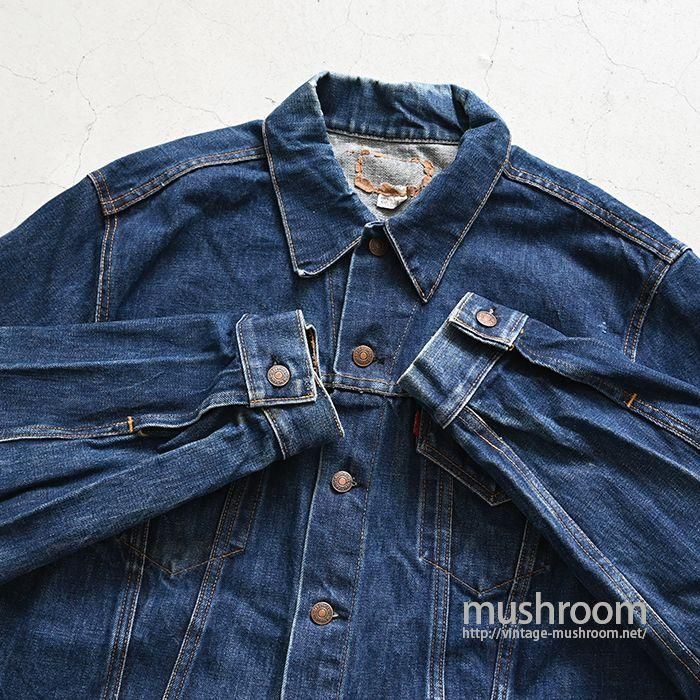 LEVI'S 70505-0217 BIGE DENIM JACKET(SIZE 50) - 古着屋 LEVI'S 70505-0217 BIGE DENIM JACKET(SIZE 50) - 古着屋