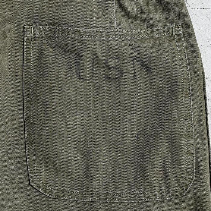 U.S.NAVY HBT UTILITY TROUSERS(GOOD CONDITION) - 古着屋 U.S.NAVY HBT UTILITY TROUSERS(GOOD CONDITION) - 古着屋
