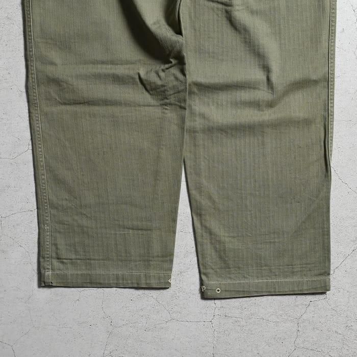 WW2 USMC P-44 HBT UTILITY TROUSERS WITH STENCIL(W34/VERY WW2 USMC P-44 HBT UTILITY TROUSERS WITH STENCIL(W34/VERY