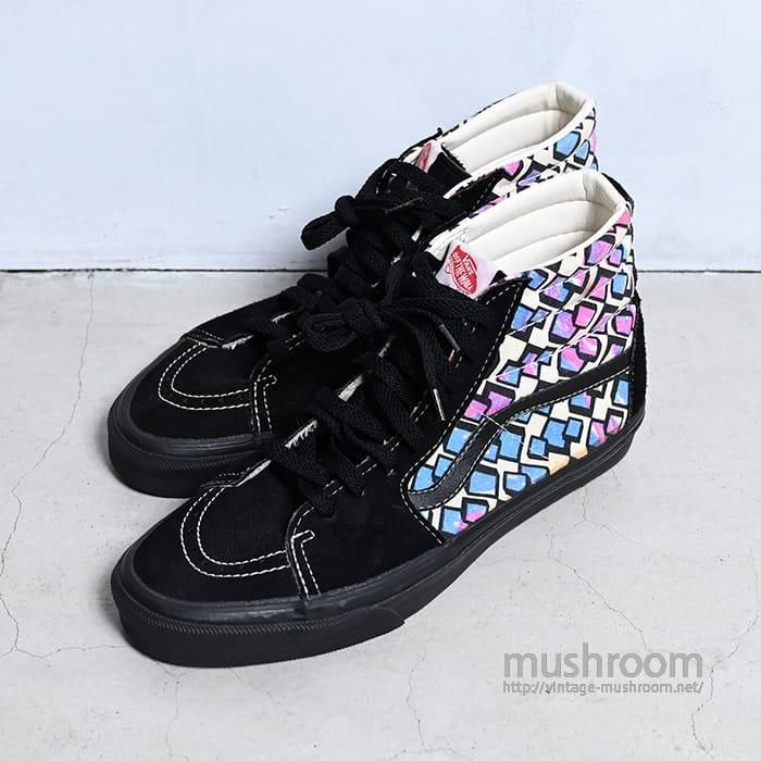 Vans high top shoes store