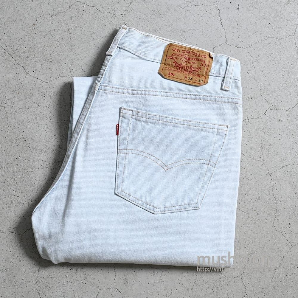 LEVI S 501 0105 ICE BLUE JEANS 91 MINT W34L30 mushroom