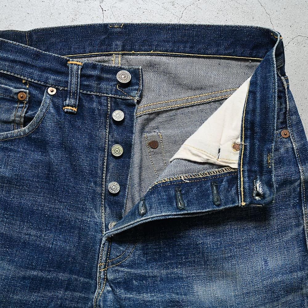 LEVI'S 501XX JEANS WITH LEATHER PATCH('47 MODEL/TIGER LEVI'S 501XX JEANS WITH LEATHER PATCH('47 MODEL/TIGER