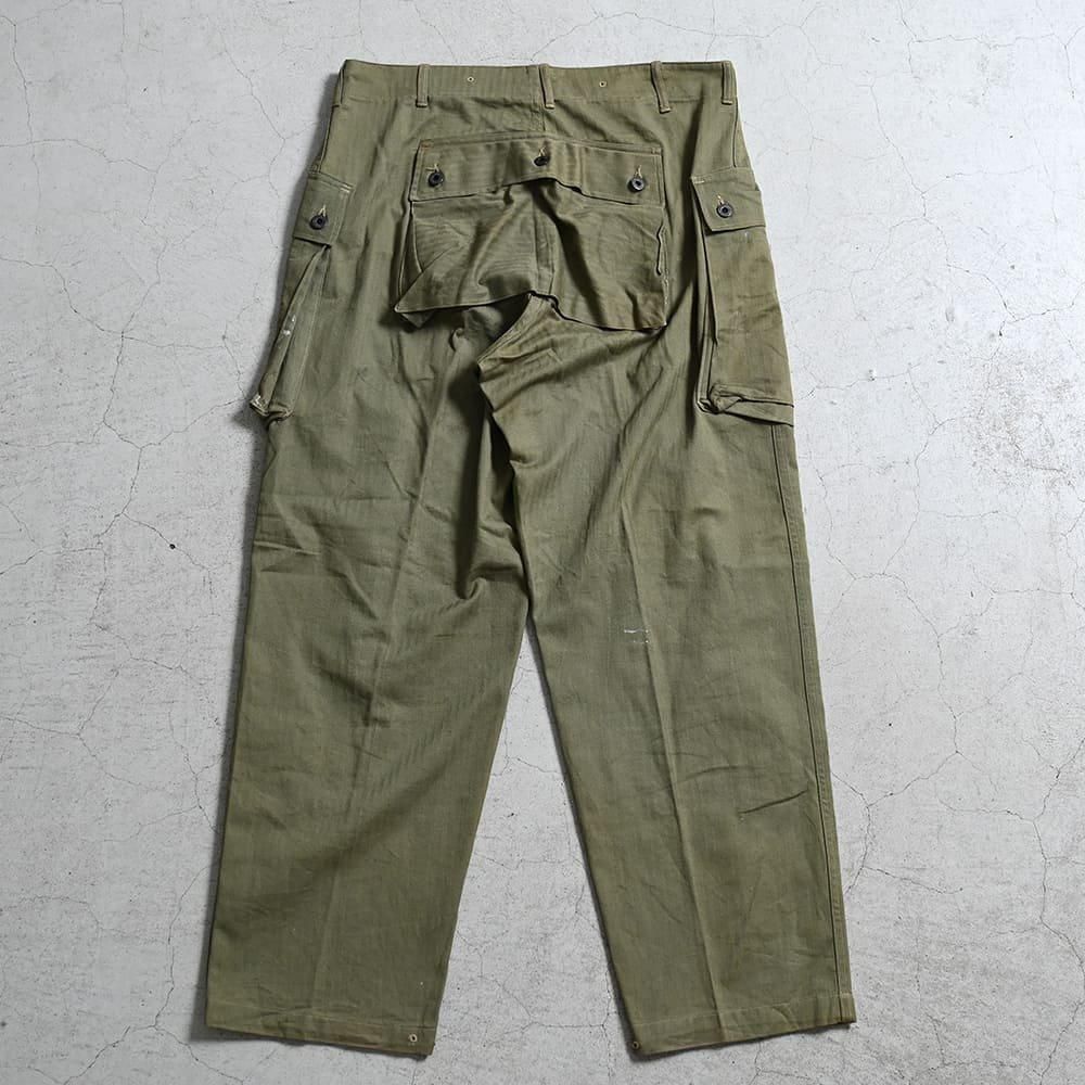 WW2 USMC P-44 HBT TROUSERS(NON-WASHED/W36) - 古着屋 WW2 USMC P-44 HBT TROUSERS(NON-WASHED/W36) - 古着屋