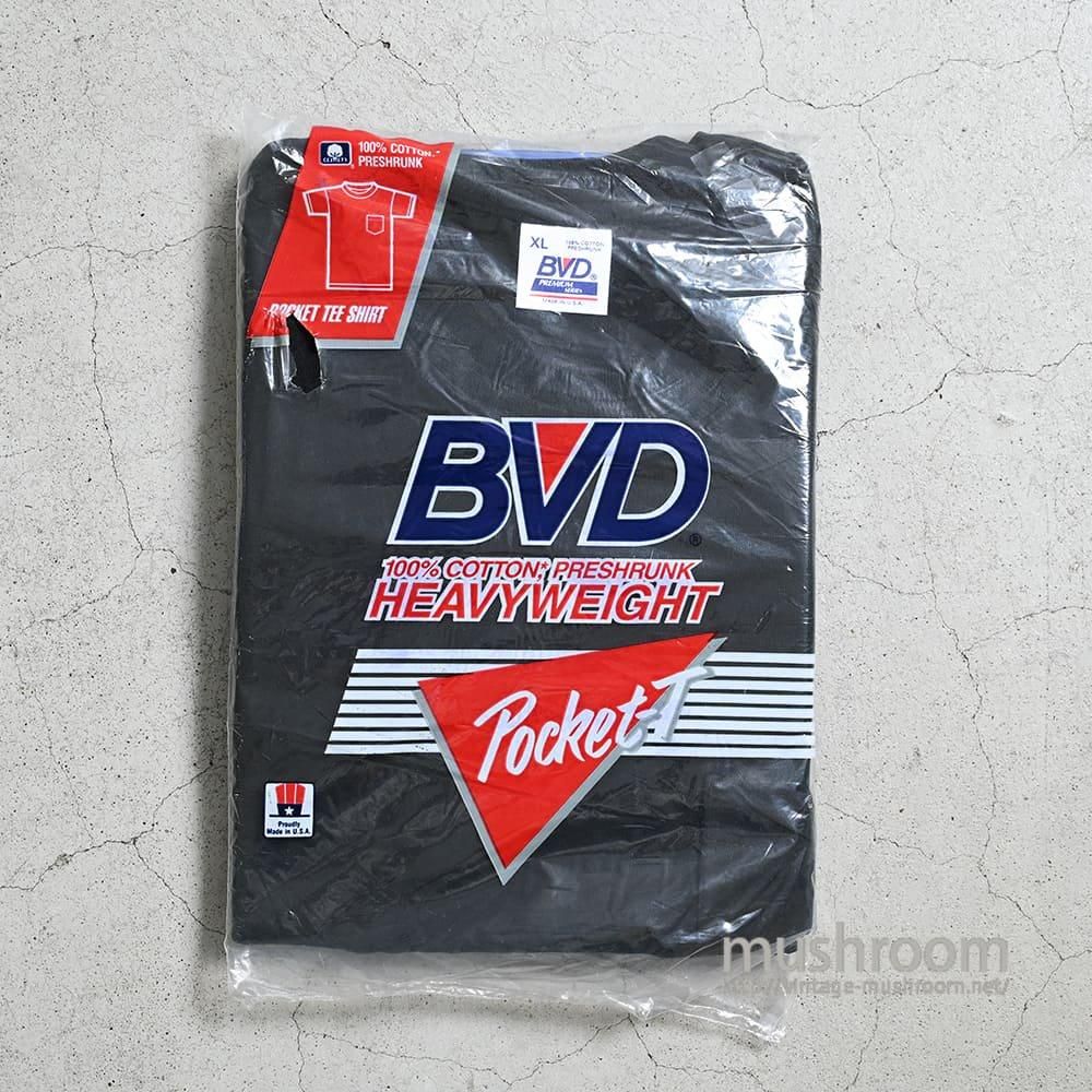 BVD PACK T-SHIRT WITH POCKET（X-LARGE/DEADSTOCK） - 古着屋 ｜ mushroom(マッシュルーム) ヴィンテージクロージングストア