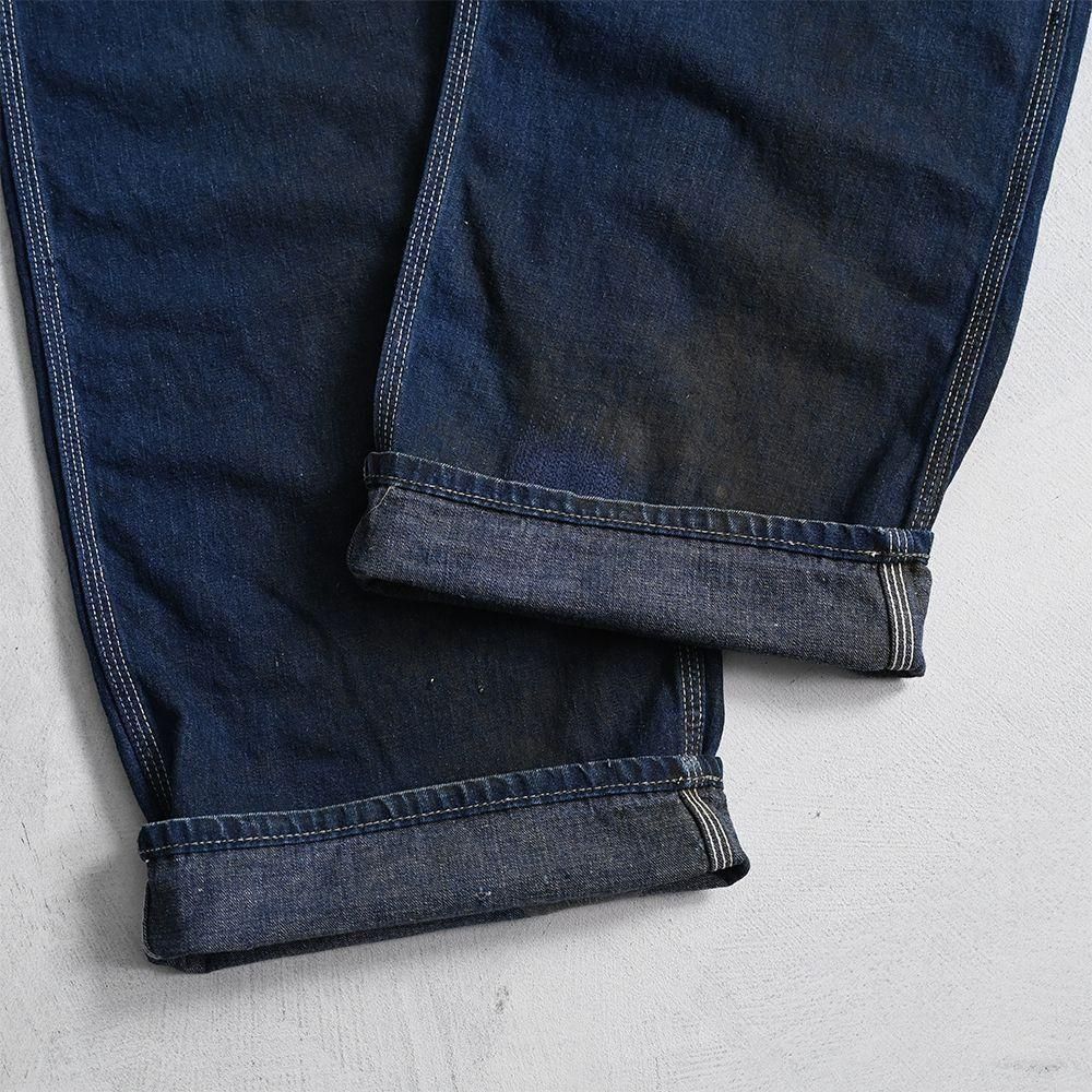 CARHARTT DENIM OVERALL(1950'S/DARK COLOR) - 古着屋 CARHARTT DENIM OVERALL(1950'S/DARK COLOR) - 古着屋