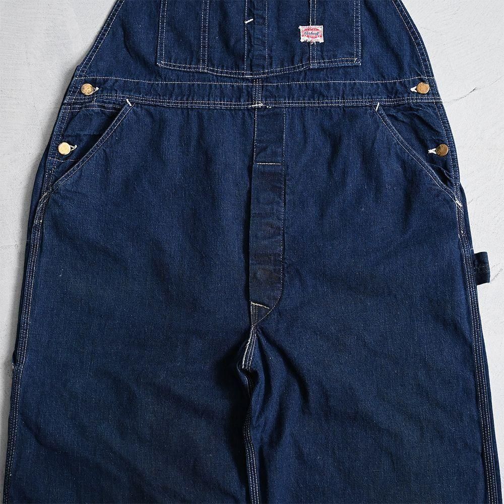 CARHARTT DENIM OVERALL(1950'S/DARK COLOR) - 古着屋 CARHARTT DENIM OVERALL(1950'S/DARK COLOR) - 古着屋