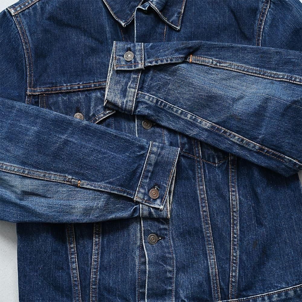 LEVI'S 70505-0217 BIGE DENIM JACKET(GOOD CONDITION/SZ 42 LEVI'S 70505-0217 BIGE DENIM JACKET(GOOD CONDITION/SZ 42