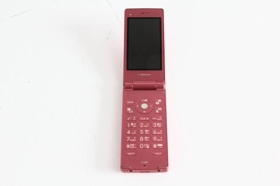 N-03D｜docomo STYLE series [Pink]｜中古品｜修理販売｜サンクス電機