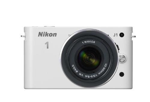 Nikon 1 J1LK(WH)｜Nikon ミラーレス一眼カメラ Nikon 1 (ニコンワン) J1 (ジェイワン) 標準ズームレンズキット ホワイトN1 ｜中古品｜修理販売｜サンクス電機